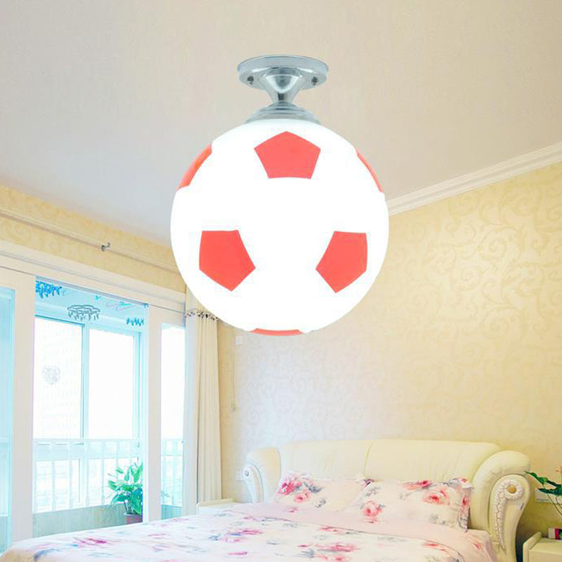 Kids' Football Ceiling Mounted Fixture - Close to Ceiling Lighting for ...